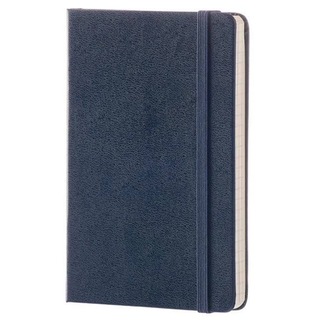 MOLESKINE QP012B20 NOTEBOOK Pocket - Sapphire Blue Hard Cover Plain ...
