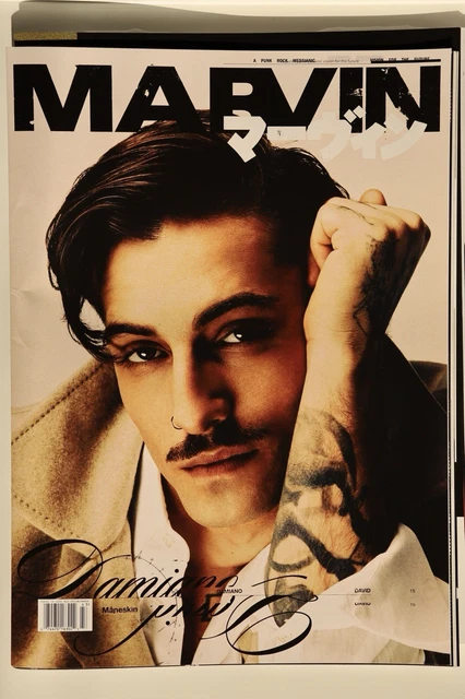 DAMIANO DAVID MÅNESKIN Marvin Magazine Cover Issue 15 SOLD OUT $61.05 ...