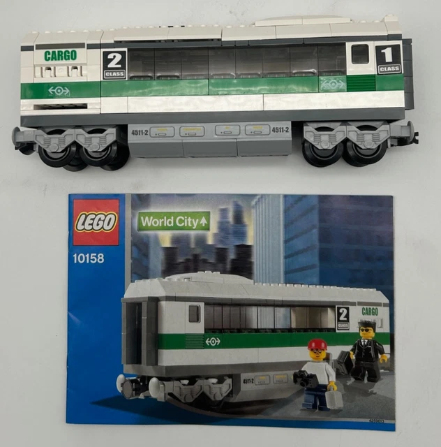 LEGO 10158 WORLD City Eisenbahn High Speed Train Waggon OBA EUR 75,50 - PicClick DE