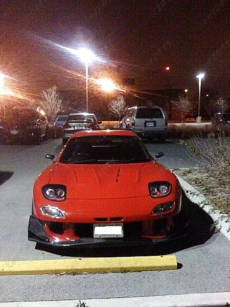 FRP/CARBON BODYKIT(BUMPER,FENDER,CANARDS)FOR 92-97 Mazda RX7 FD3S RE-GT ...