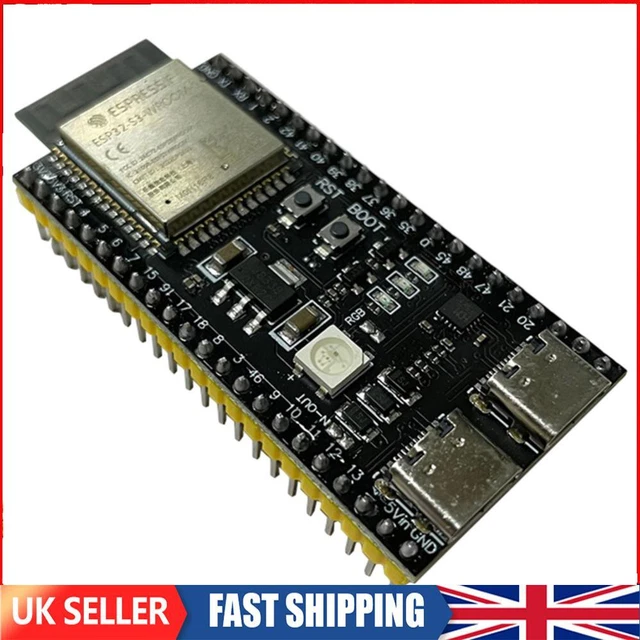 ESP32/ ESP32-S3/ESP32-C3 DEVELOPMENT Board Dual Type-C ESP32 Development Board £10.99 - PicClick UK