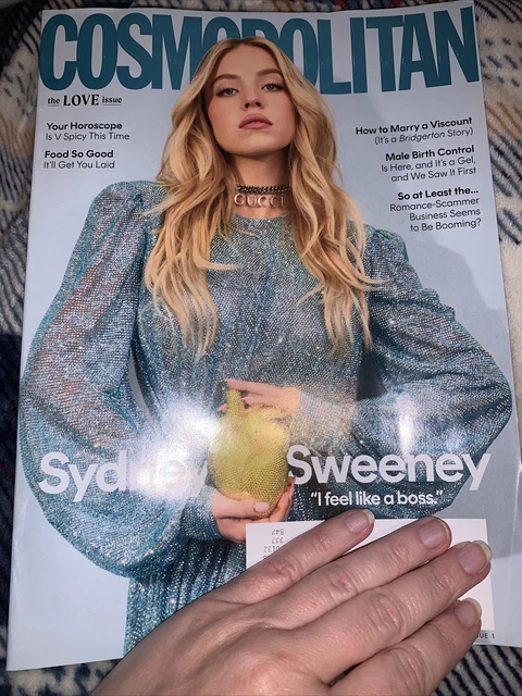 COSMOPOLITAN MAGAZINE MARCH-APRIL 2022 Bella Poarch Sydney Sweeney ...