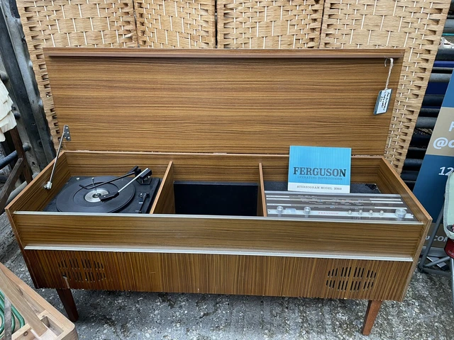 VINTAGE FERGUSON RADIOGRAM Radio/Record Player Model 3362 £30.00 ...