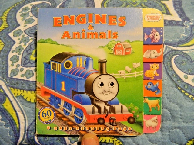 THOMAS & FRIENDS Engines and Animals by W. Awdry 2005 Board Book $3.37 ...