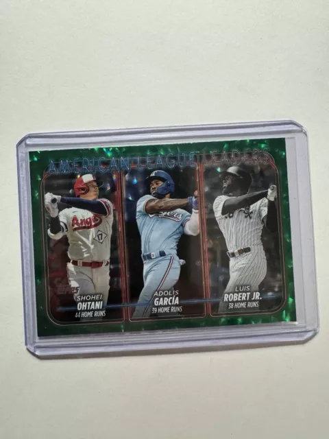 2024 TOPPS SERIES 1 AL HR Leaders Ohtani Garcia Robert #179 lavagna ... 2024 TOPPS SERIES 1 AL HR Leaders Ohtani Garcia Robert #179 lavagna ...