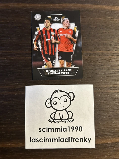 TOPPS DECO UCC 2024 25 CARD 2024 THEN NOW BALLACK WIRTZ Panini ...
