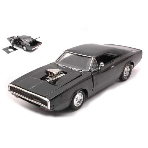 Dodge Charger Rt 1970 Fast And Furious Black 1 24 Jada Toys Movie Die