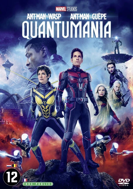 ANT-MAN ET LA guêpe 3 : quantumania (DVD) Paul Rudd Evangeline Lilly ...
