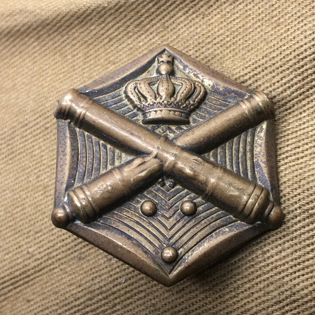 ORIGINAL WW2 DUTCH Netherlands Army Shoulder Badge Artillery £6.00 ...