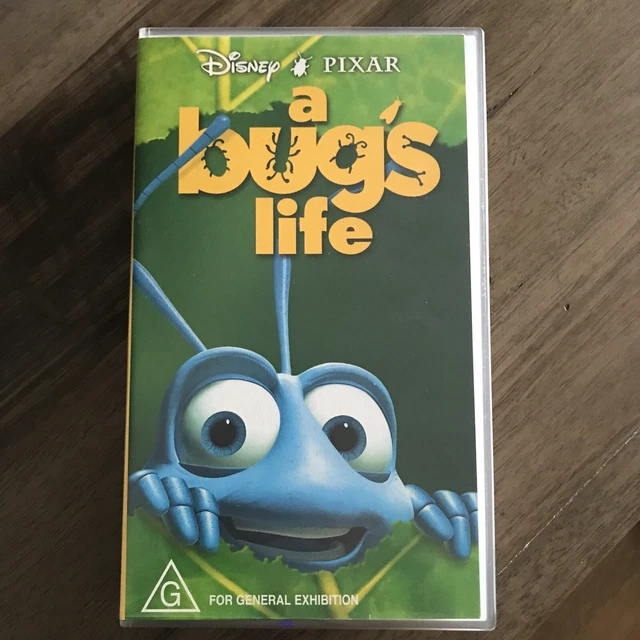 A BUG'S LIFE VHS Tape Disney Pixar Kids Family Cartoon Children EUR 2 ...