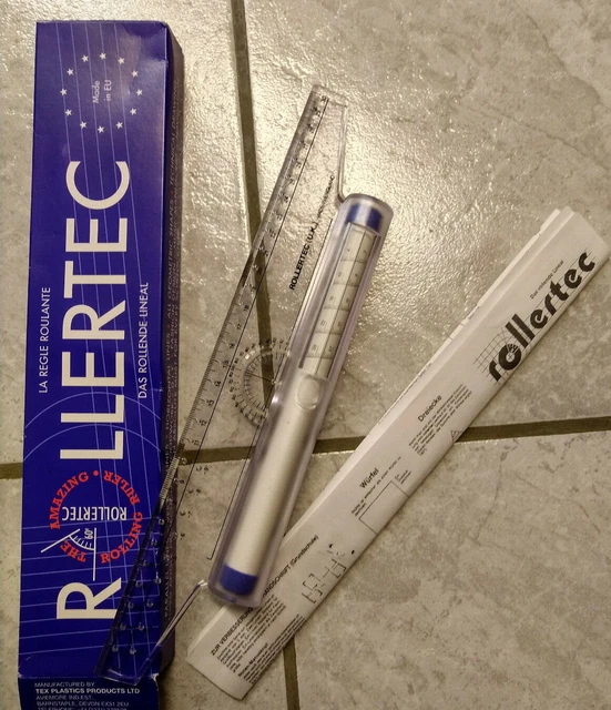 ROLLERTEC 30 CM Das Rollende Lineal EUR 5,00 - PicClick DE
