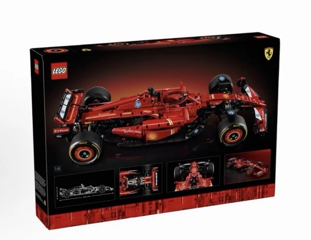 LEGO TECHNIC FERRARI SF-24 F1 Model Car Kit - Building Set for Adults ...