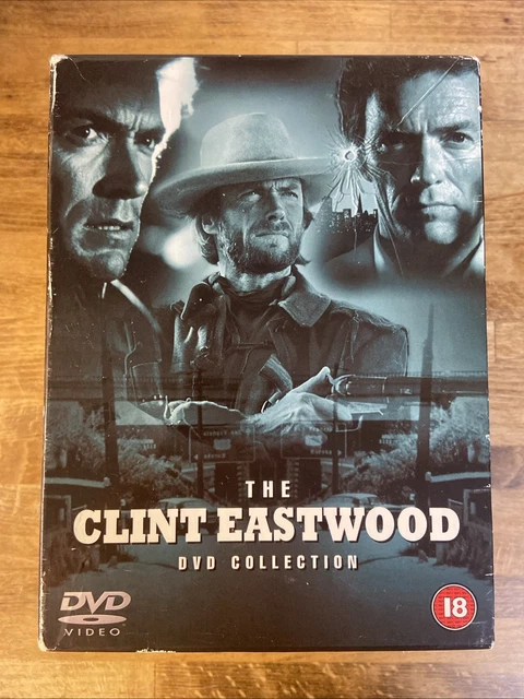 CLINT EASTWOOD DVD Collection 8 Movie Box Set Warner Bros 2002 PAL 2 ...