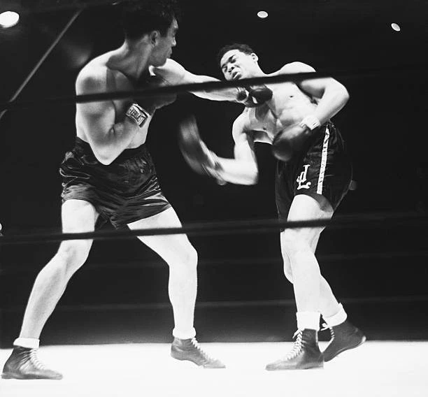 MAX SCHMELING AND Joe Louis In Boxing Match 1936 Old Boxing Photo EUR 6 ...