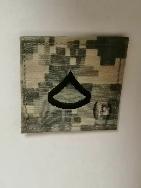 U.S. ARMY ENLISTED Rank, “Private First Class”, Pay Grade E-3 £6.00 ...
