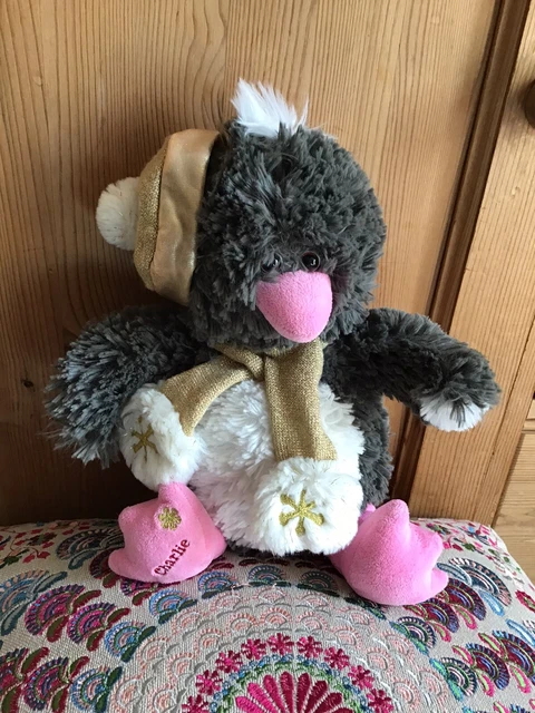 TESCO CHILLY CHRISTMAS Charlie Penguin Bertie Bear Snowman Plush Soft ...