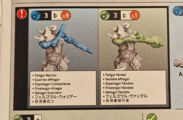 GW WARHAMMER 40K Kill Team Chaos Beastman Fellgor Ravagers Warrior ...