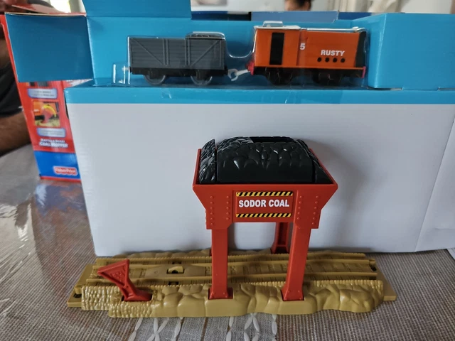 FISHER-PRICE THOMAS & Friends Trackmaster Rattle & Shake Coal Hopper ...