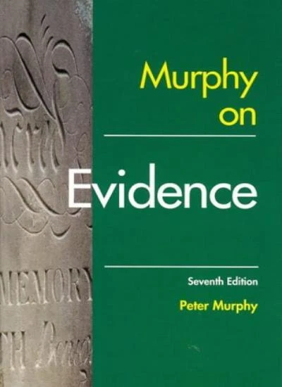 MURPHY ON EVIDENCE (Practical Approach to), Peter Murphy- 9781841 EUR 10,97 - PicClick FR