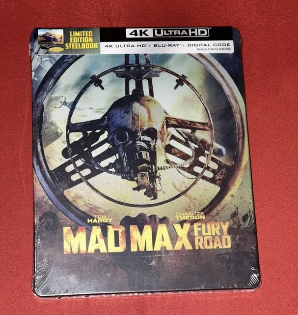 MAD MAX: FURY Road STEELBOOK (4K Ultra HD Blu-Ray UHD + Blu-ray ...