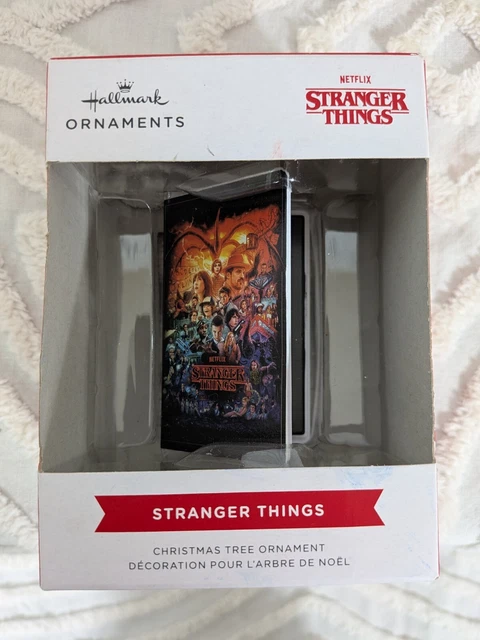 HALLMARK STRANGER THINGS VHS ORNAMENT - Netflix Retro Video Cassette ...