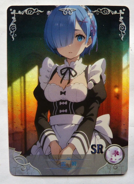CARTE SEXY GIRL MANGA HOLO Rem - Re: Zero SR - NS-2M11SR-16 EUR 5,00 - PicClick FR