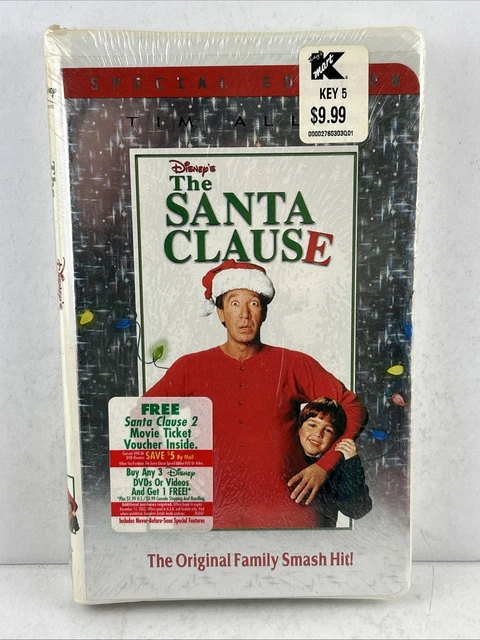 THE SANTA CLAUSE (VHS 1994) Special Edition Disney Clamshell NEW ...