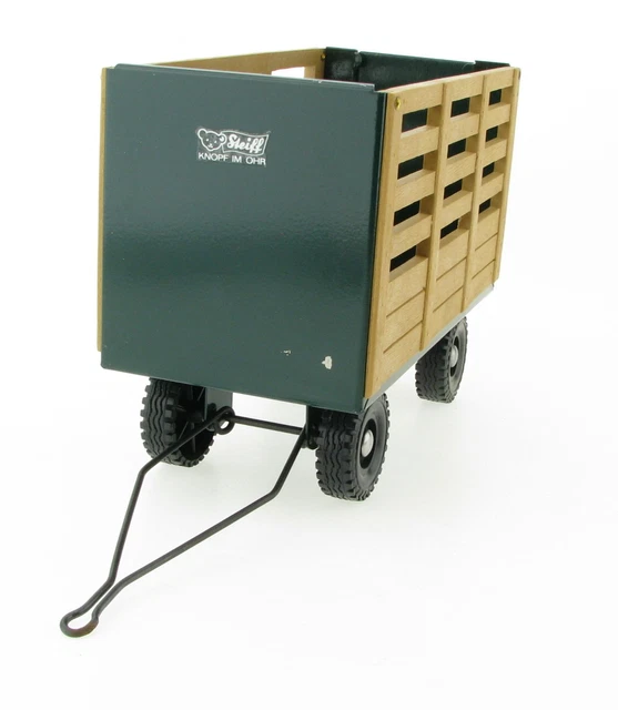 STEIFF 8827 /20 Tiertransporter Anhänger für Traktor und Unimog 1:32 in ...