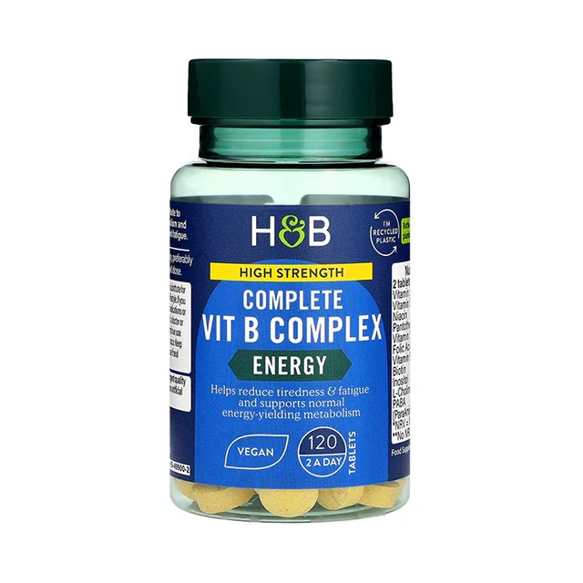 HOLLAND & BARRETT Complete Vitamin B Complex 120 Tablets £5.92 ...