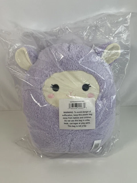NEW W/ TAGS Cute Squishmallows Fuzzamallows Lydia the Purple Sheep ...