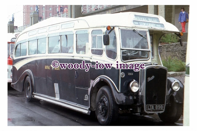 GW0665 - ROYAL Blue Coach Bus no 1269 , reg LTA 898 - print 6x4 £2.20 ...