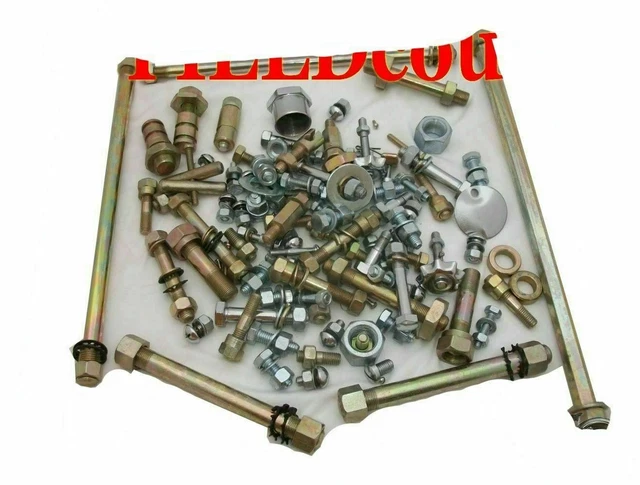 FOR ROYAL ENFIELD Bullet Complete Body Frame Fixing Nut Bolt Kit $179. ...