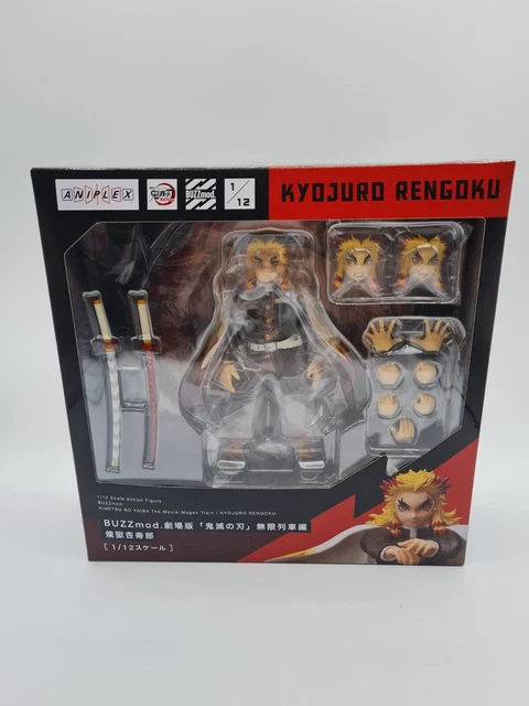 RENGOKU KYOJURO DEMON Slayer Action Figure Aniplex Buzzmod 1/12 Anime ... RENGOKU KYOJURO DEMON Slayer Action Figure Aniplex Buzzmod 1/12 Anime ...