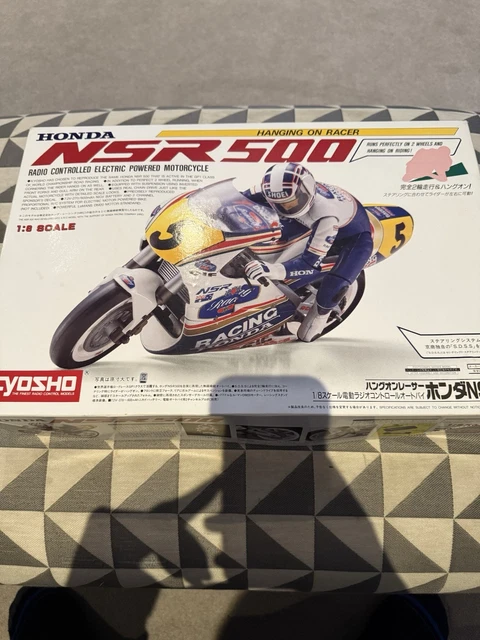KYOSHO HANG-ON RACER Honda NSR500 1/8 RC Bike (Rare) £145.00 - PicClick UK
