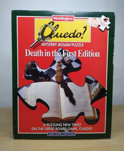 CLUEDO MYSTERY PUZZLE Tod in der Erstausgabe komplett. EUR 10,91 ...