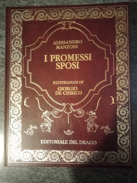 LIBRO ALESSANDRO MANZONI i promessi sposi editoriale del drago 1989 EUR ...