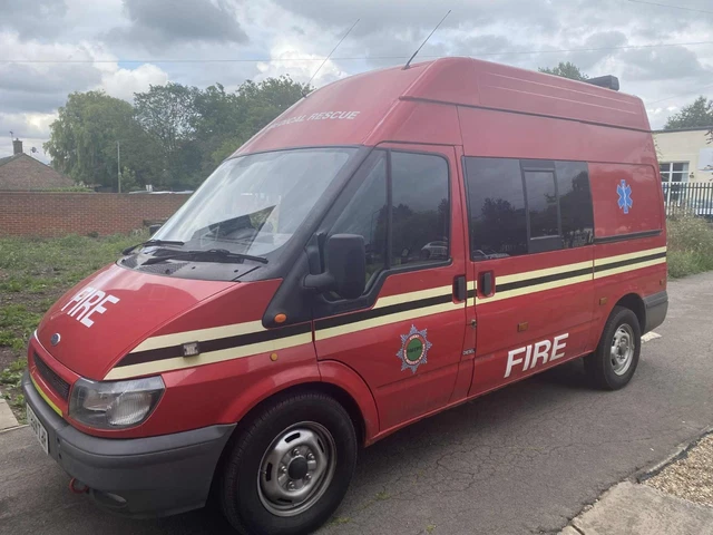 FORD TRANSIT VAN mwb high roof fire truck £2,000.00 - PicClick UK