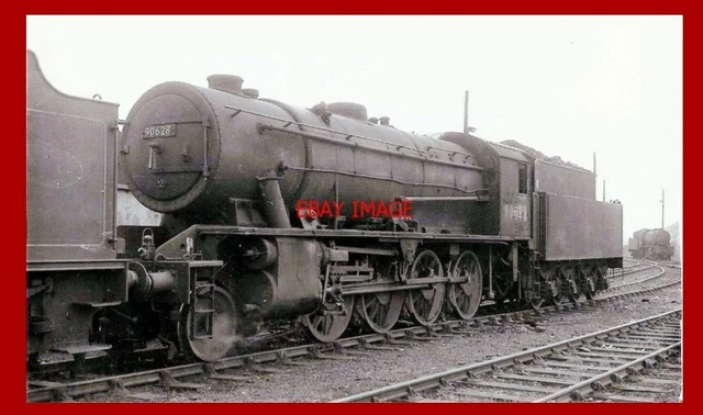 PHOTO BR Class Wd/8 Loco No 90628 £1.45 - PicClick UK