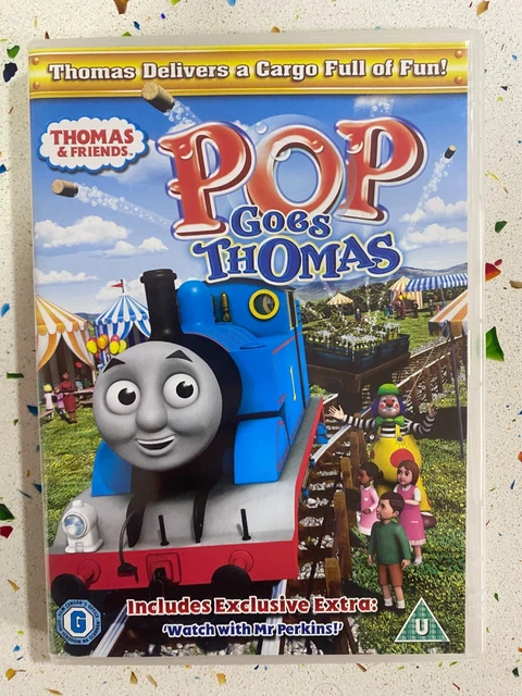 THOMAS & FRIENDS DVD Pop Goes Thomas Inc. Exclusive Extra Watch With Mr. Perkins £12.64 ...