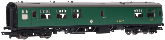 R4117A HORNBY OO Gauge BR MK1 Buffet Coach S1850 Green (SR) (Pre-Owned ...