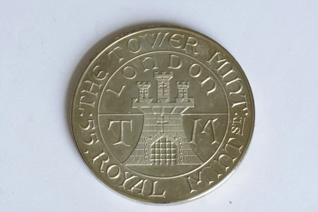 THE TOWER MINT silver Medallion 12th Anniversay Ace Luncheon 5th July ...