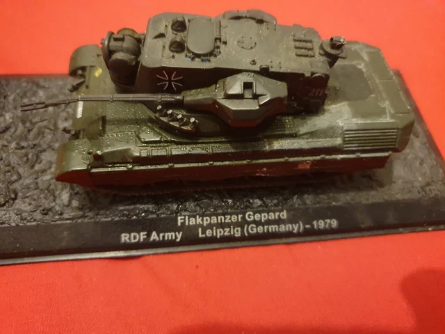 1/72 SCALE 1979 Flakpanzer Gepard tank diecast model Germany EUR 2,40 ...