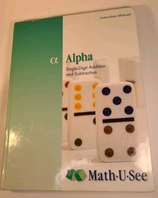 ALPHA: SINGLE-DIGIT ADDITION and Subtraction Instruction Manual Math U ...