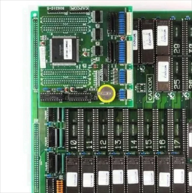 USATO CAPTAIN COMMANDO Arcade Video Game PCB P.C. Board Capcom JAMMA ...