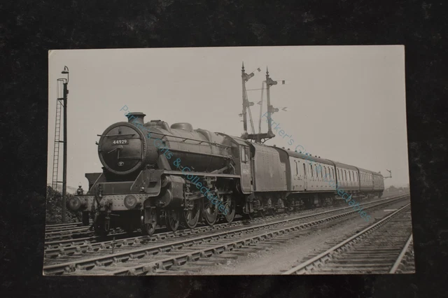 TRAIN PHOTOGRAPH OF Railway Locomotive No 44929 £1.70 - PicClick UK