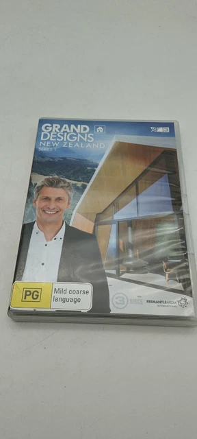 GRAND DESIGNS NEW Zealand Season Series 1 DVD 3 Discs Region 4 $19.99 ...