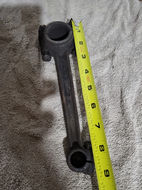EARLY VINTAGE FORD MODEL A, T? ENGINE PISTON CONNECTING ROD & CAP 1920 ...