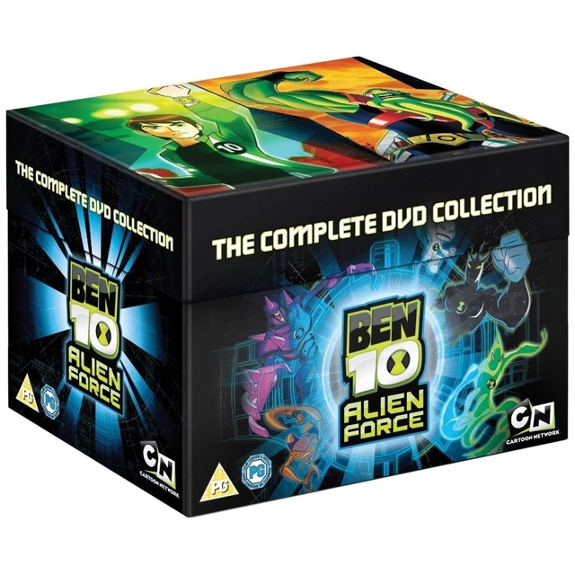 BEN 10 ALIEN Force - Complete Cartoon Network Collection 9 Disc Box Set ...