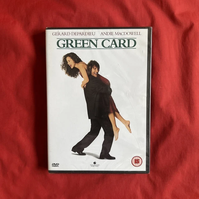 GREEN CARD DVD (2002) Gérard Depardieu, Weir (DIR) cert 15 (Brand New ...