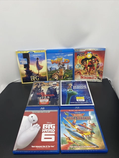 LOT OF 7 Disney Classics Blu-ray /DVDs Combo ( Q10 ) £18.84 - PicClick UK